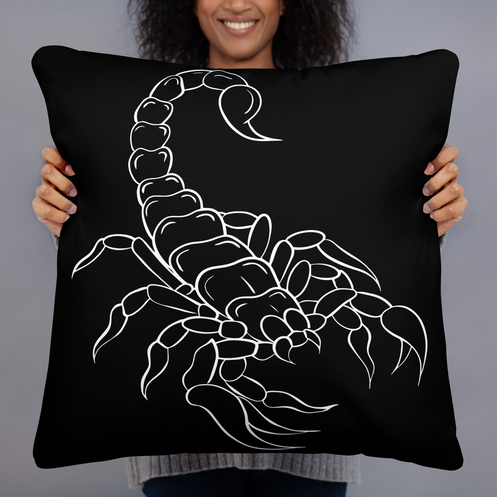 SCORPION ACCENT PILLOW – SCAMP+TRAMP