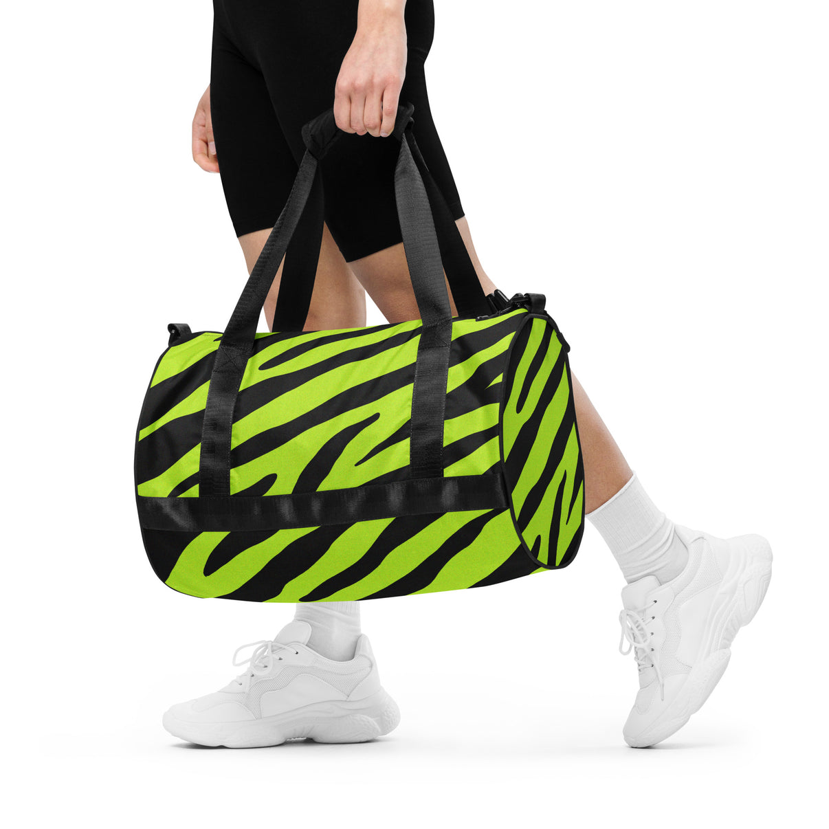 YELLOW ZEBRA GYM BAG – SCAMP+TRAMP