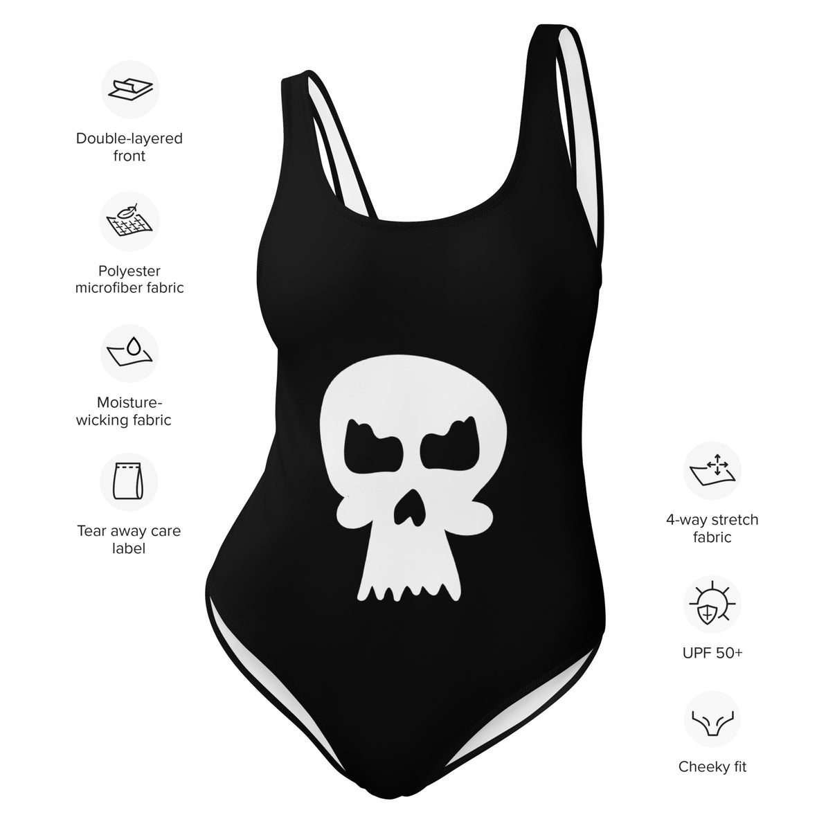 SINISTER SKULL SWIMSUIT – SCAMP+TRAMP