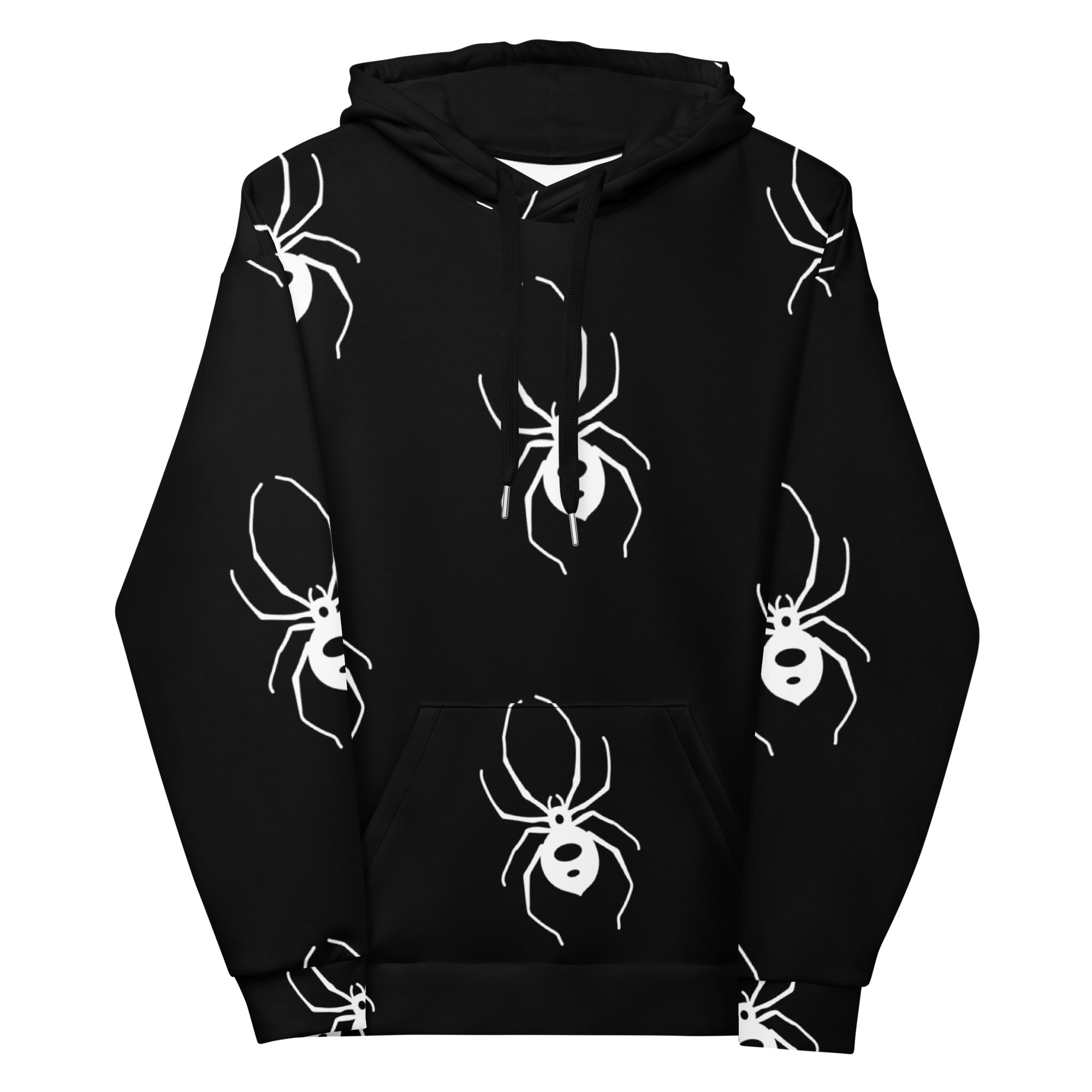 BLACK WIDOW UNISEX HOODIE – SCAMP+TRAMP