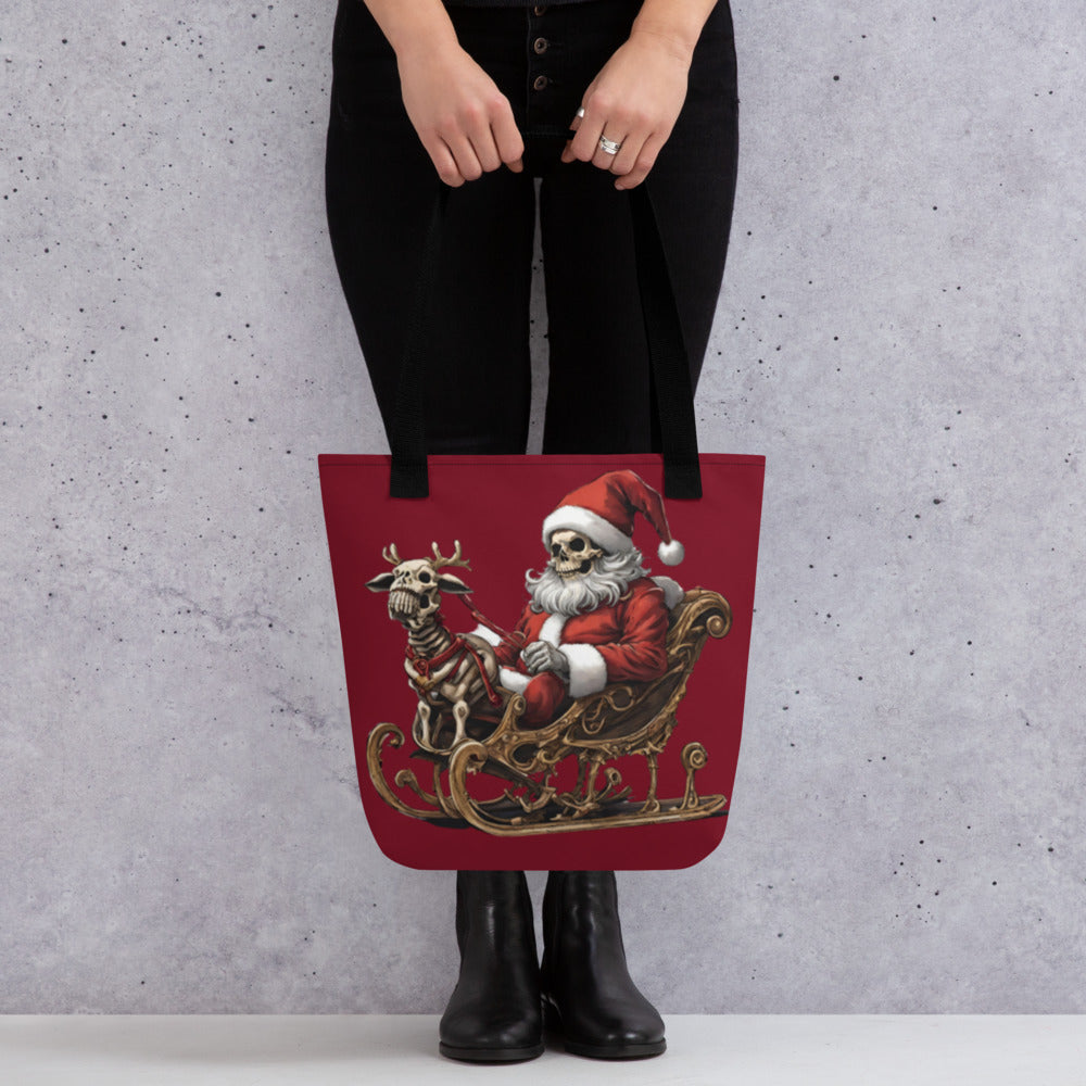SANTA SLEIGH TOTE BAG – SCAMP+TRAMP