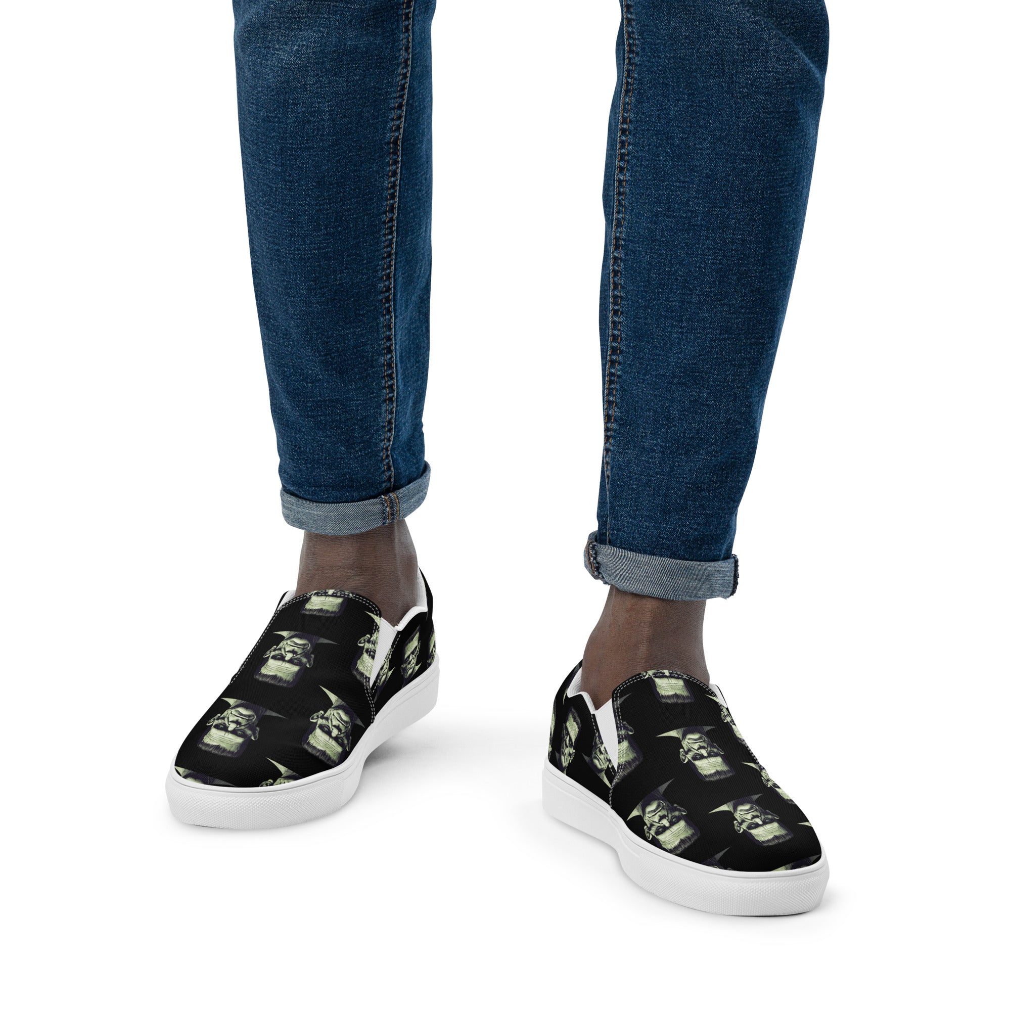 MEN'S FRANK SLIP-ON CANVAS SHOES – SCAMP+TRAMP