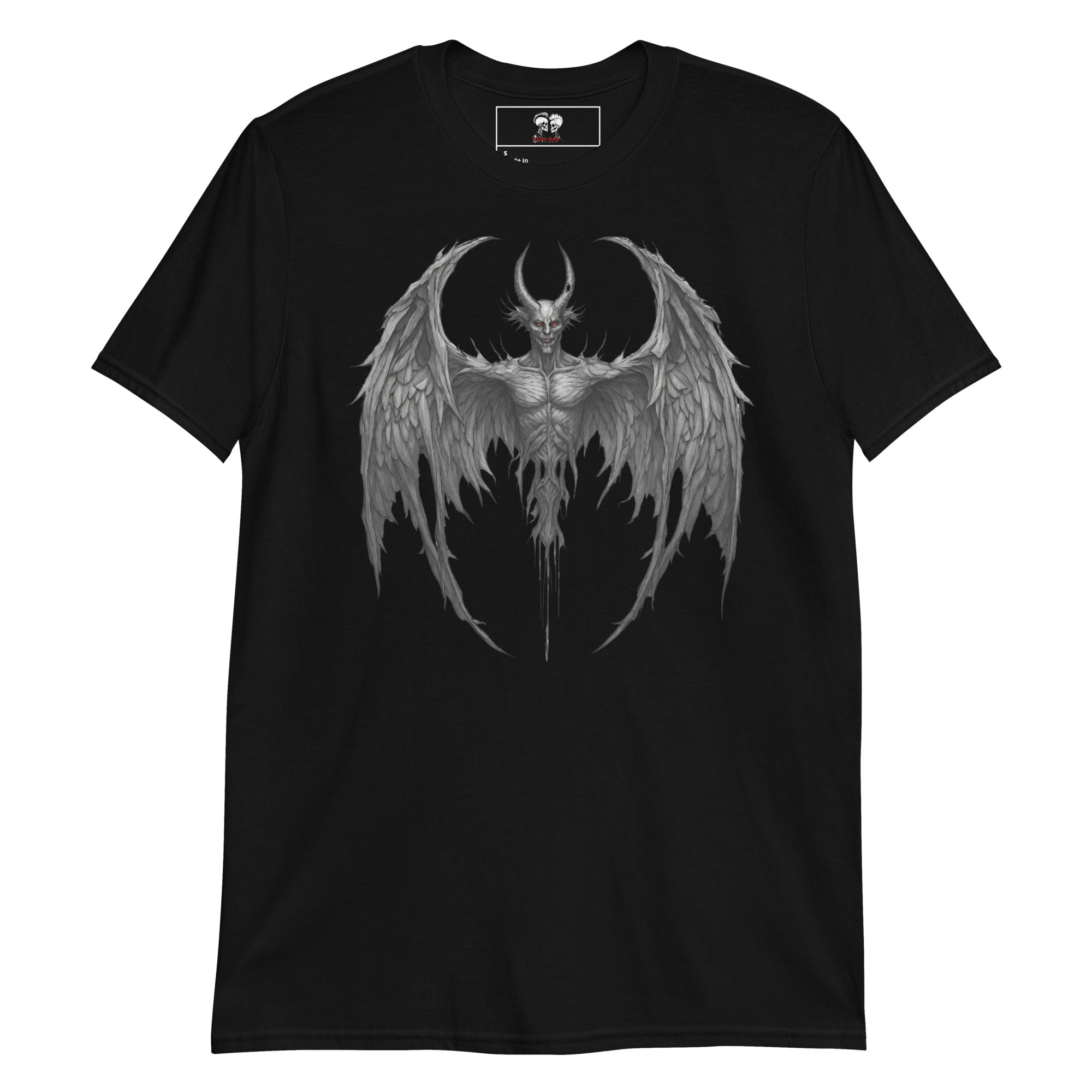 WINGED DEMON UNISEX SHORT SLEEVE TEE – SCAMP+TRAMP
